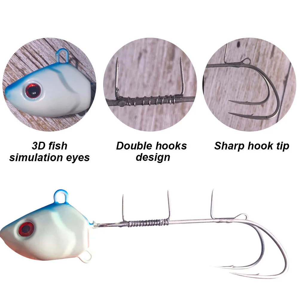 Obession 69# Jig Head Hairtail Hook - Luminous Deep Sea Lure