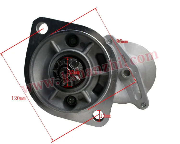 Forklift Parts 8-97112-865-2 - Engine 12V Motor Starter for C240