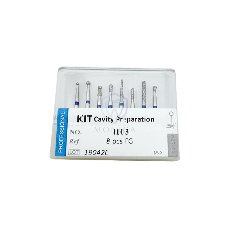 Dental Burs Kit Cavity Preparation, Restoratives / Dental Burs 4103 Kit ...