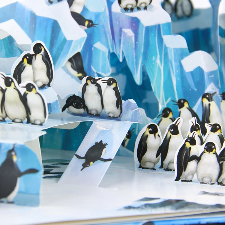 Custom Kid English Pop Up Educational 3d Story Books For Children Kids ...