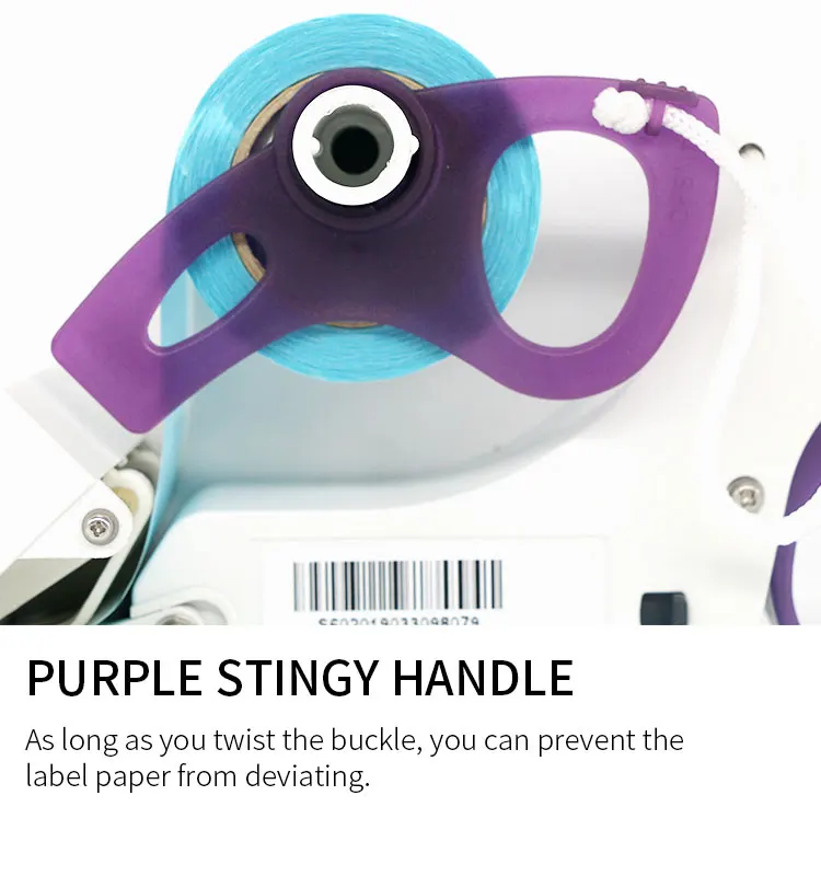 Bsc 30mm Manual Portable Barcode Label Applicator Gun Hand Held Labeled ...