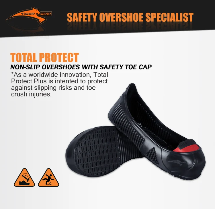 Tigergrip Total Protect Safety Toe and Slip Resistant Overshoes Steel ...