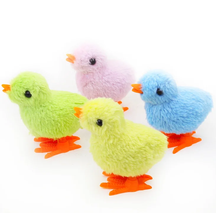 A Chicken Toy With A Wind-up Spring Chicken Night Market Is A Hot ...