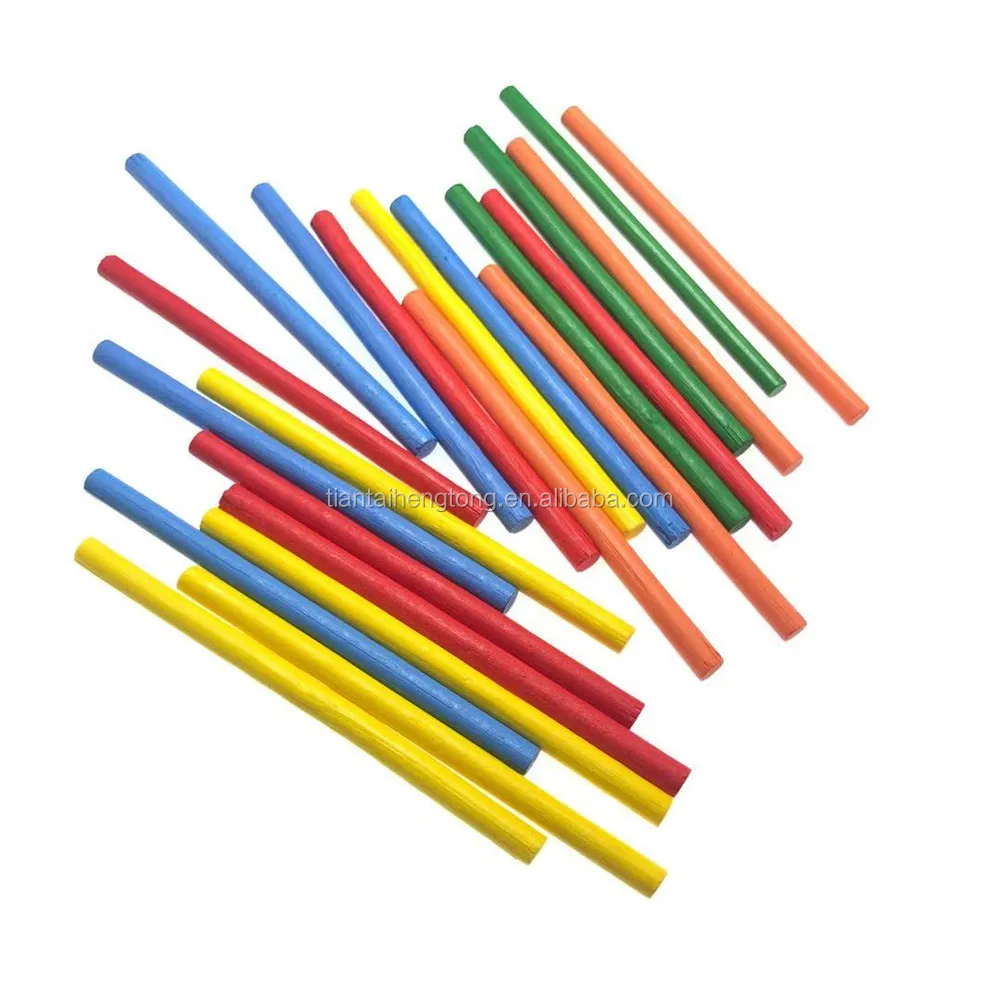 Wooden Children Counting Rods Kindergarten Montessori Math Teaching ...