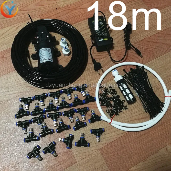 Outdoor Diy Mist Cooling System Water Mist Sprayer Machine - Buy Mist ...