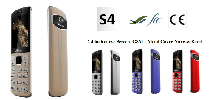 Wholesale 2.4 Inch Gsm Slim Keypad Mobile Phone Unlocked Metal Body ...