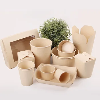 Hot Sale Bamboo Box Biodegradable Disposable Take Away Fast Lunch Food ...