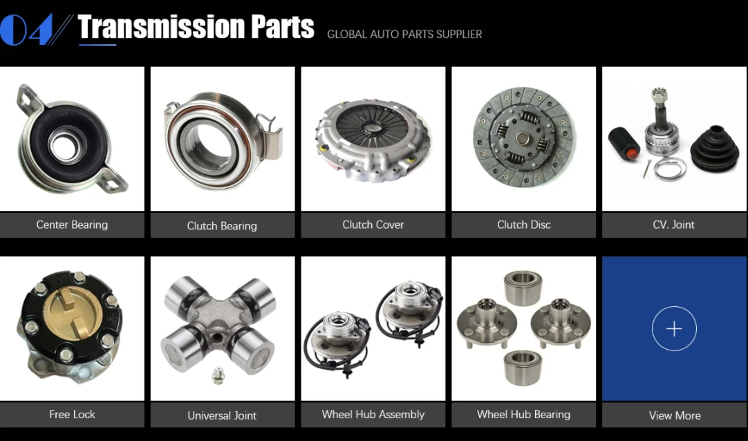 Front Drive Shaft Universal Joint Kit Mr196838 For Mitsubishi L200 K22t ...