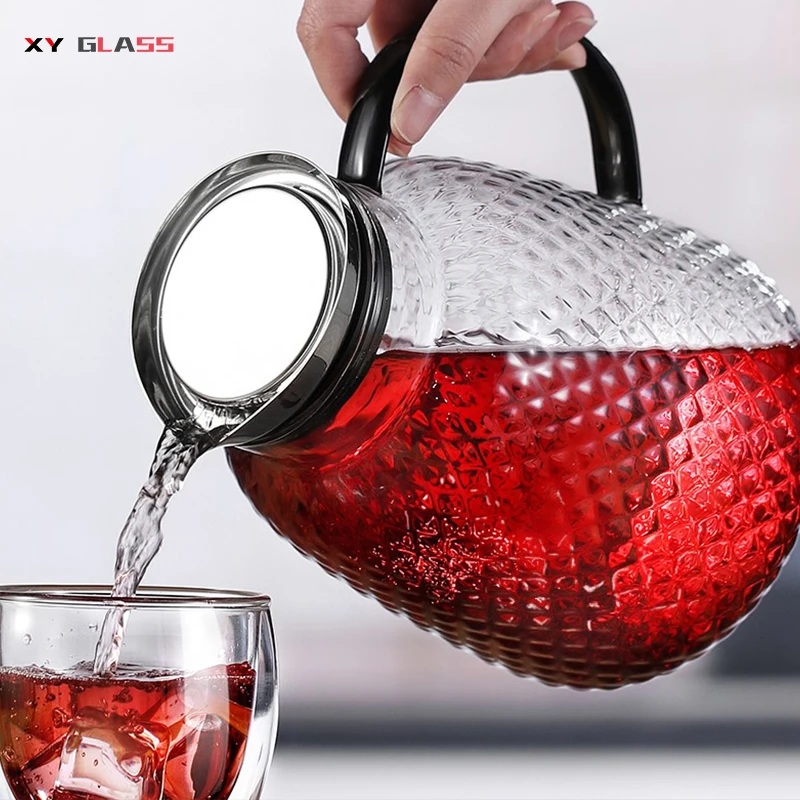 Direct Fire To Boiling Water Oven Safe Pineapple Shape Ovenproof Glass ...