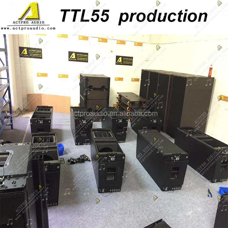 Pro Audio Speaker Ttl55a Line Array Speaker Active Three-way Line Array Module High Power - Buy ...