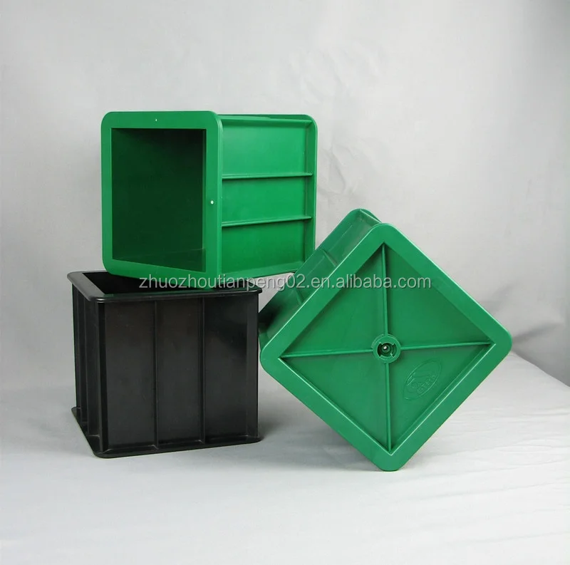 100mm Plastic Concrete Cube Mold - Buy Concrete Plastic Cube Mold ...