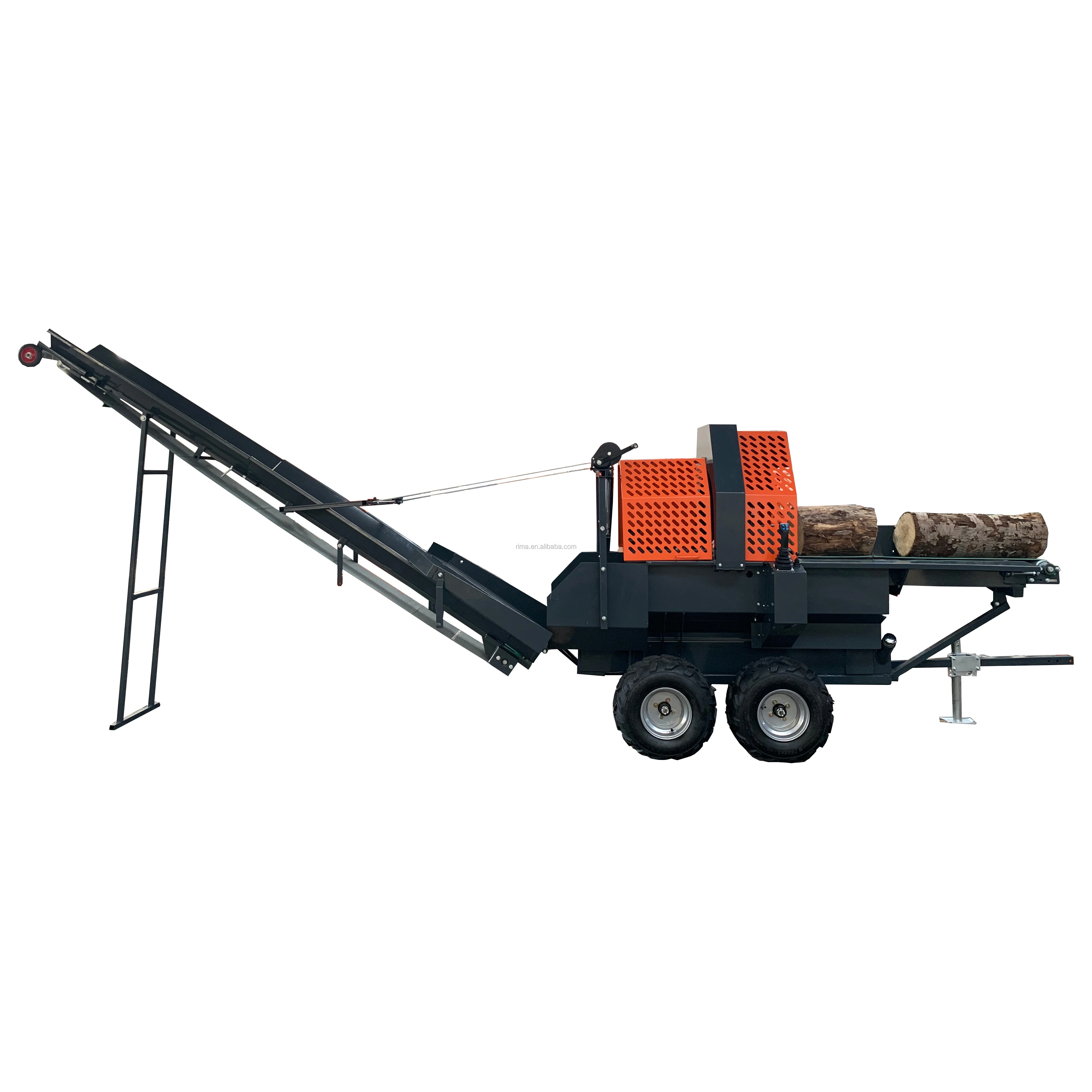 30ton Log Splitter . 50cm Firewood Processor , 27hp Gasoline Wood ...