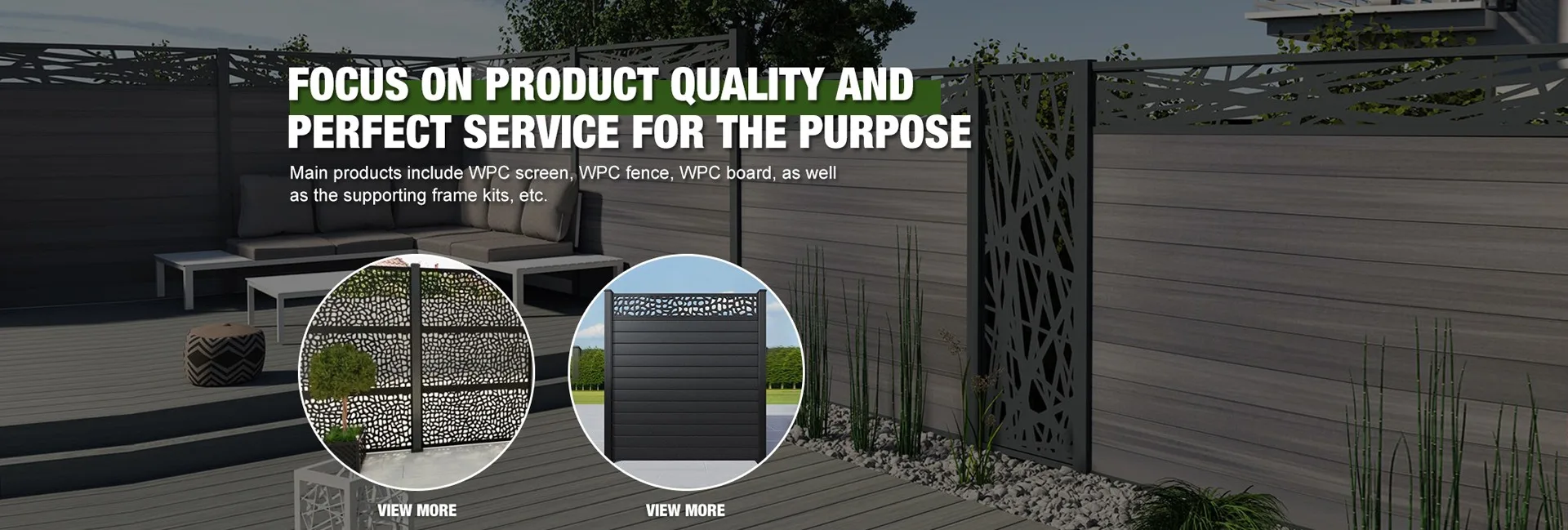 Shandong Yuantai Wpc New Materials Co., Ltd. - WPC screen, WPC fencing