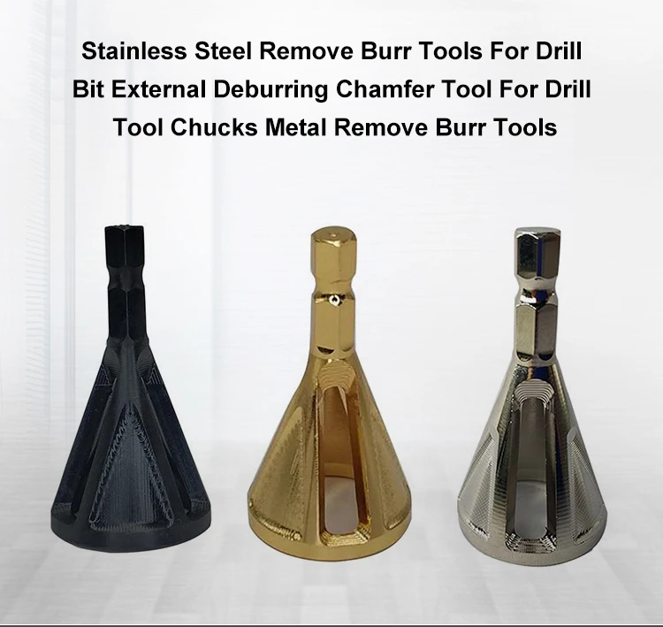 Nickel-plated Quick External Hex Shank Deburring Burr Tool Several ...