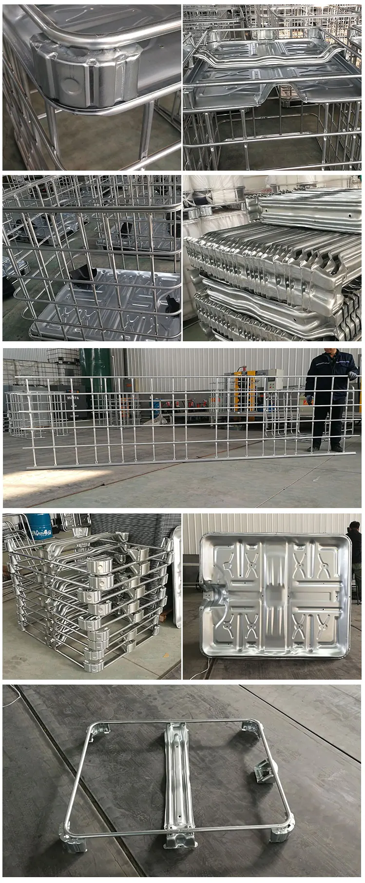 1000 Liters Ibc Tank Steel Framework Galvanized Steel Ibc Frame - Buy ...