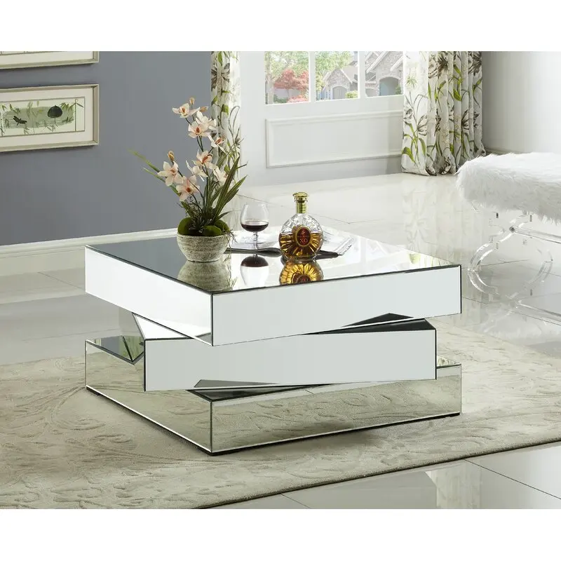 Shop Our Collection of Mirrored Coffee Tables for Living Room