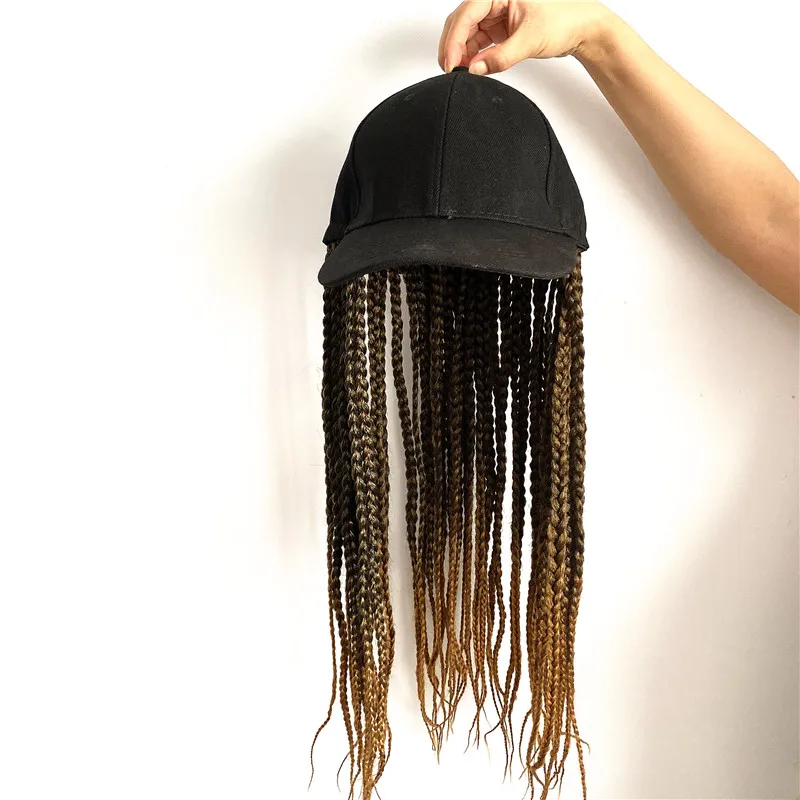 Long Senegalese Twist Box Braid Synthetic Hair Attached Adjustable ...