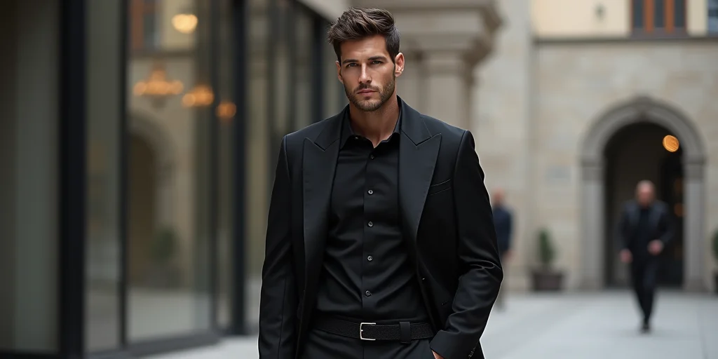 Black Suit Costume Idea 2025 – Trending Styles on Alibaba.com