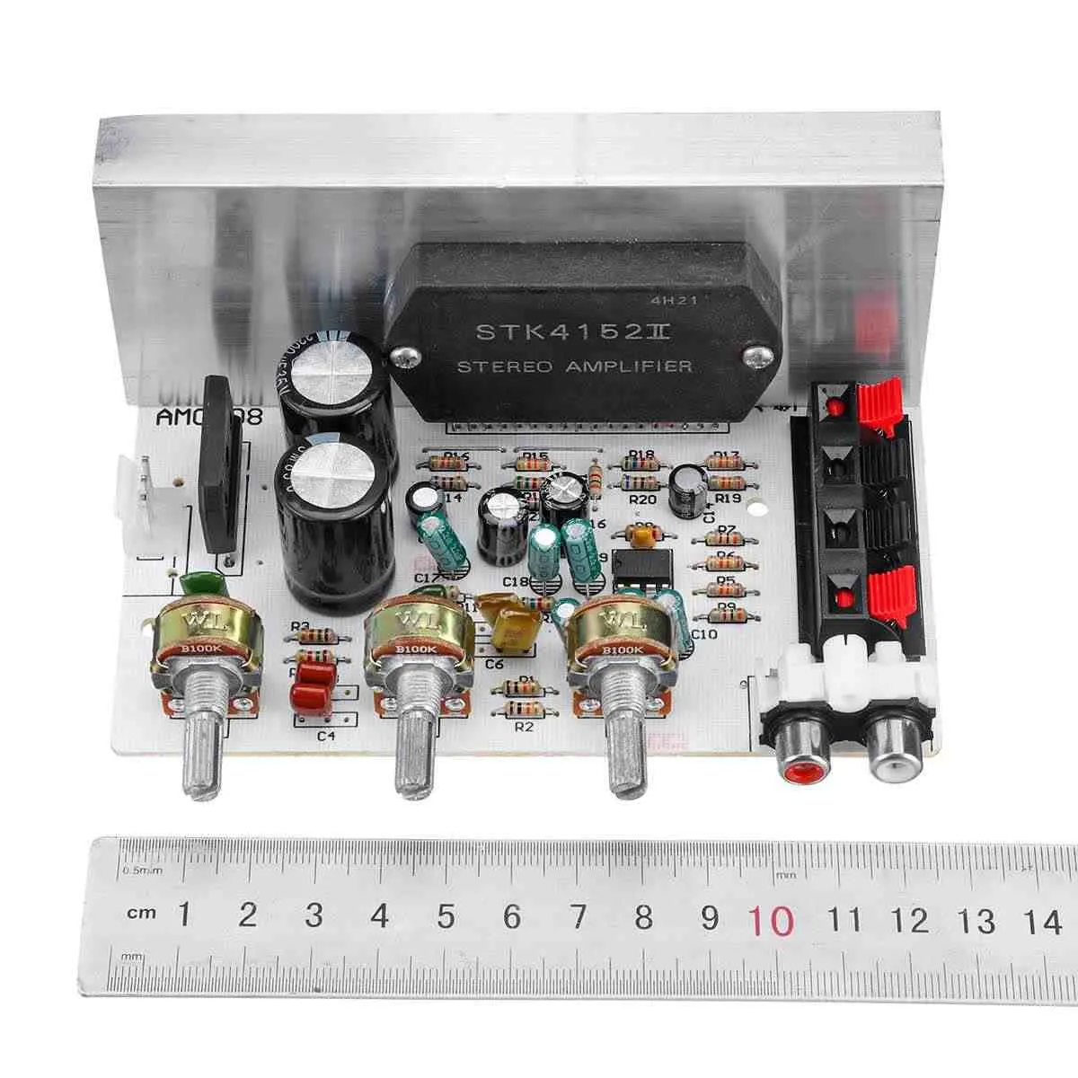 Amplifier Board DX-0408 - 18V 50W+50W 2.0 Channel Power Amplifier