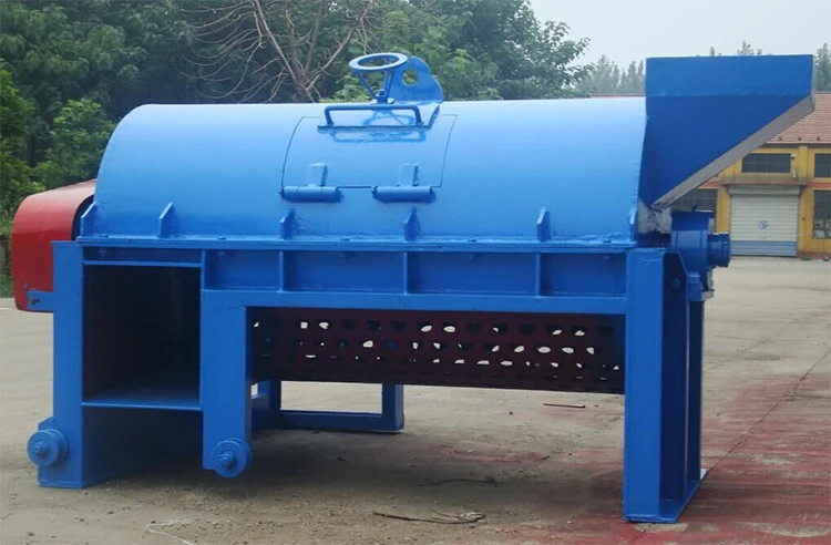 High Capacity Coconut Husk Decorticating Machine