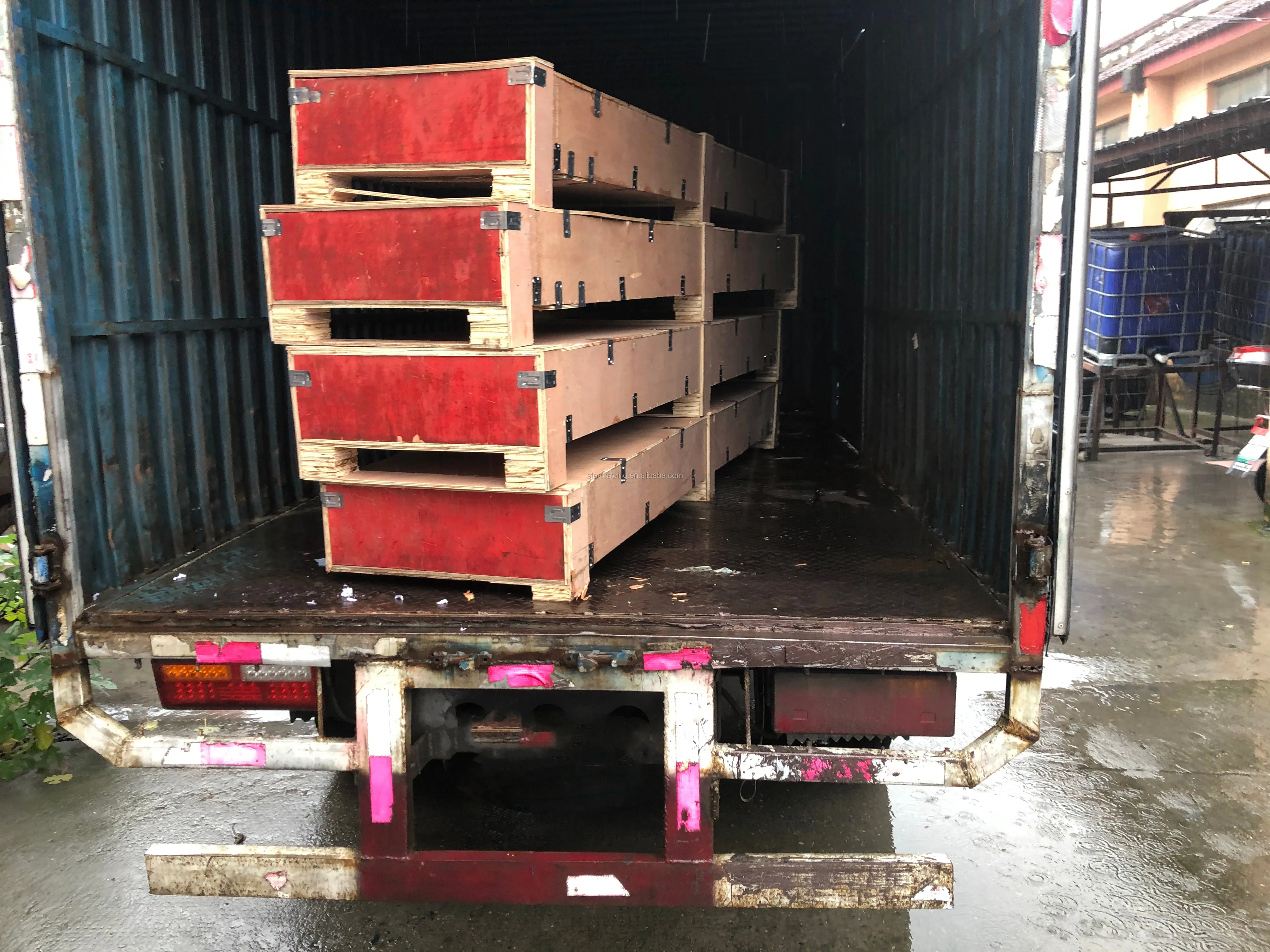 Ss Iso Container Lifting Jack Stand 5 To 40 Ton Load 1.8m Height ...