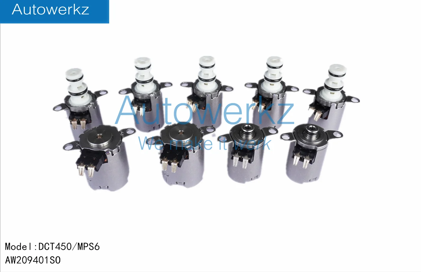 MPS6 6DCT450 Transmission Solenoids Valve Body for Ford & Volvo