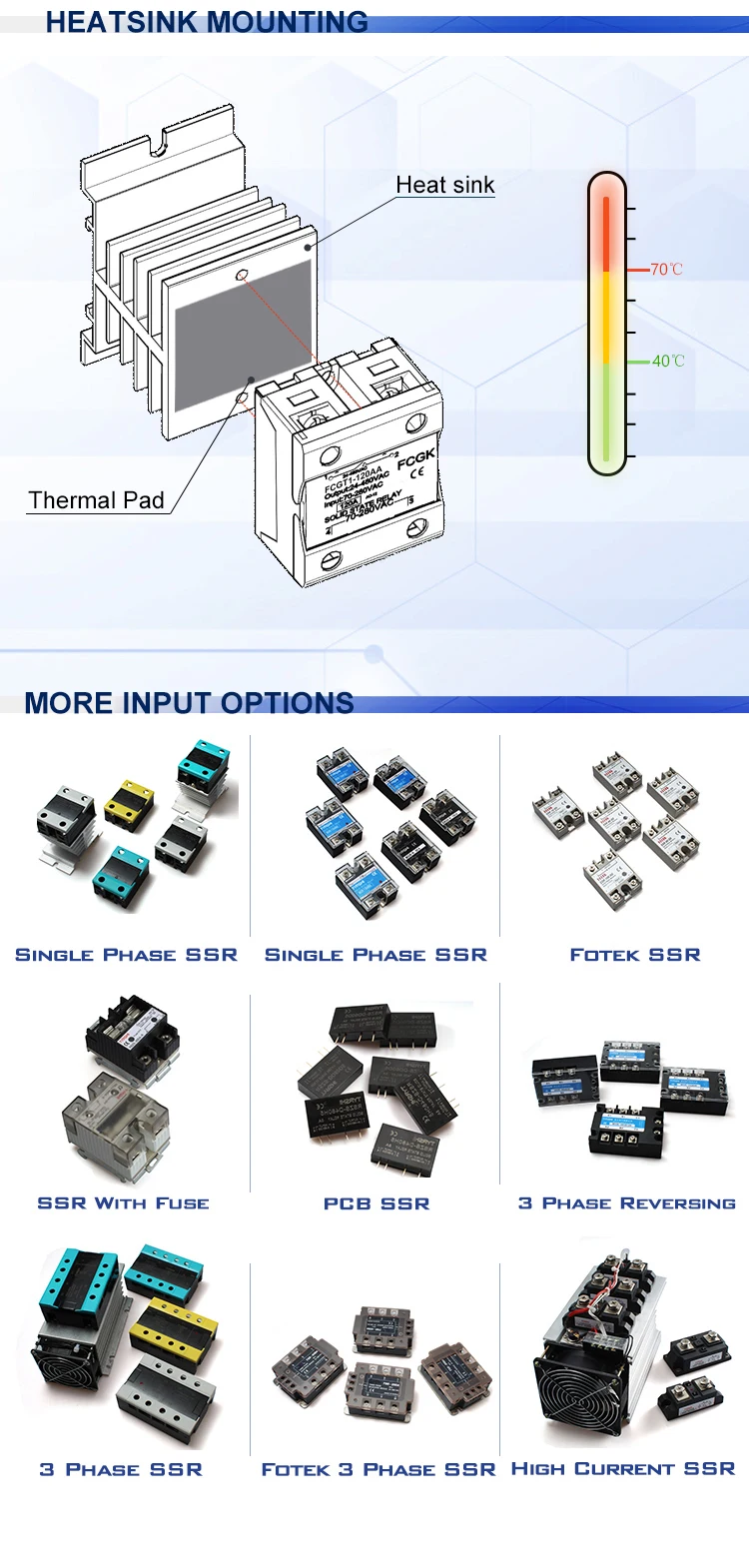 420ma Ssr Relay Single Phase Solid State Relay 220v Input Ssr 4-20ma ...