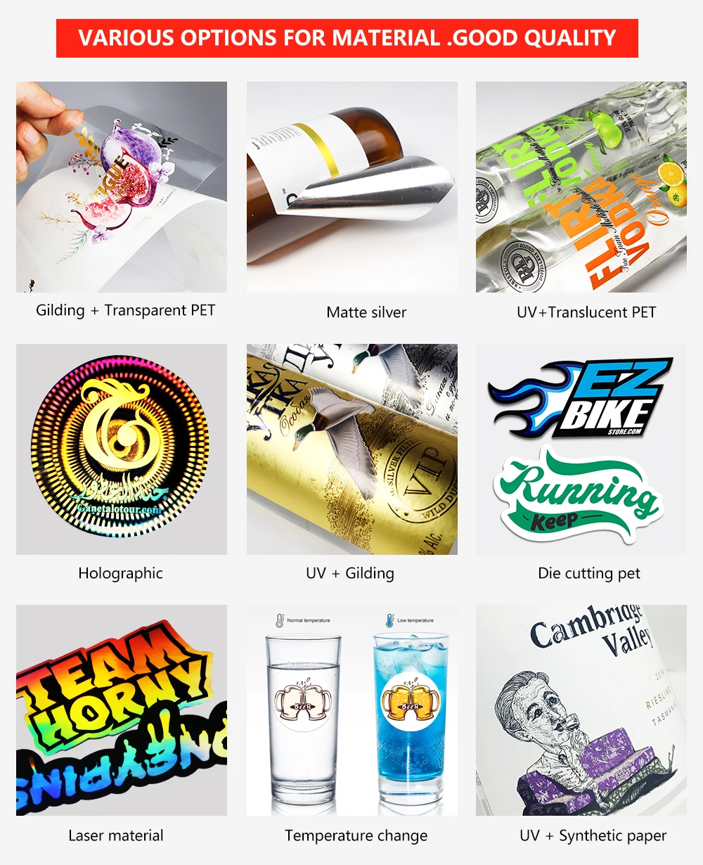 Custom Printing Thermochromic Change Heat Sensitive Logo Label Vinyl ...