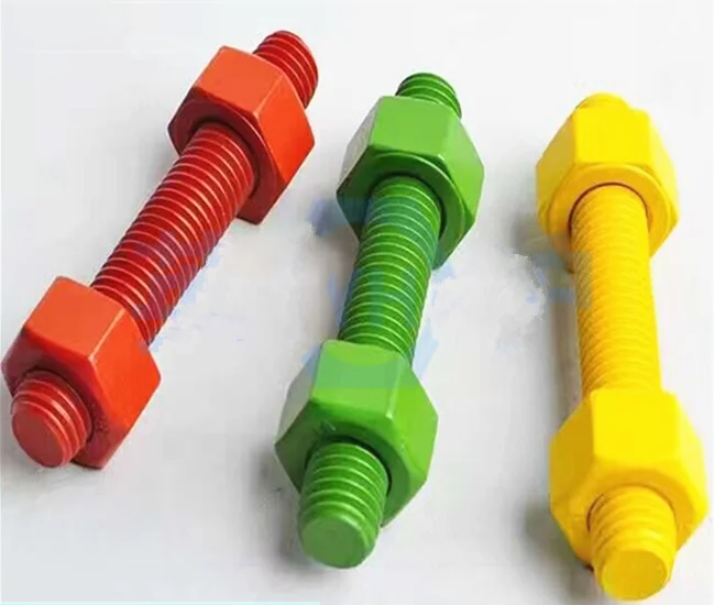 Plastic Powder Coated Used In Marine Water Heavy Big Bolt - Buy Plastic ...