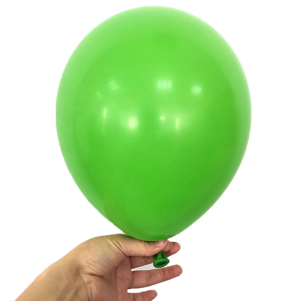 100pcs 9 Inch Latex Balloons - Multi Color Metallic Helium