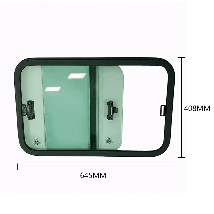 Tractor Window Glass Sliding Windows for Construction Cab Factory ...