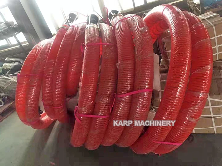 Plastic Flexible Auger Screw Conveyor Feeder for Wheat - Durable, Oil ...