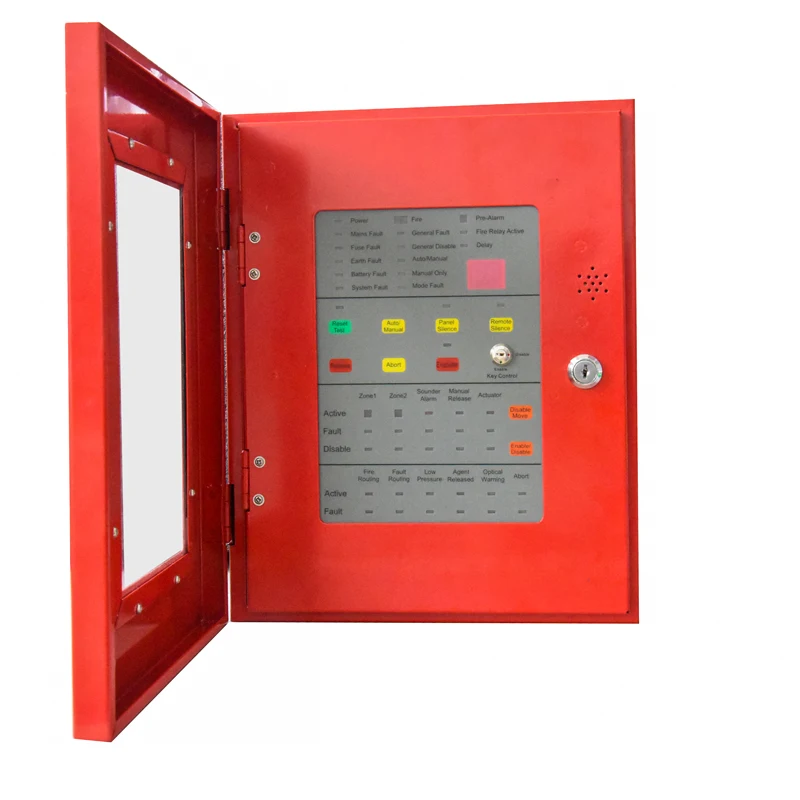 Asenware FM200 Gas Suppression System Control Panel - AW-GEC2169