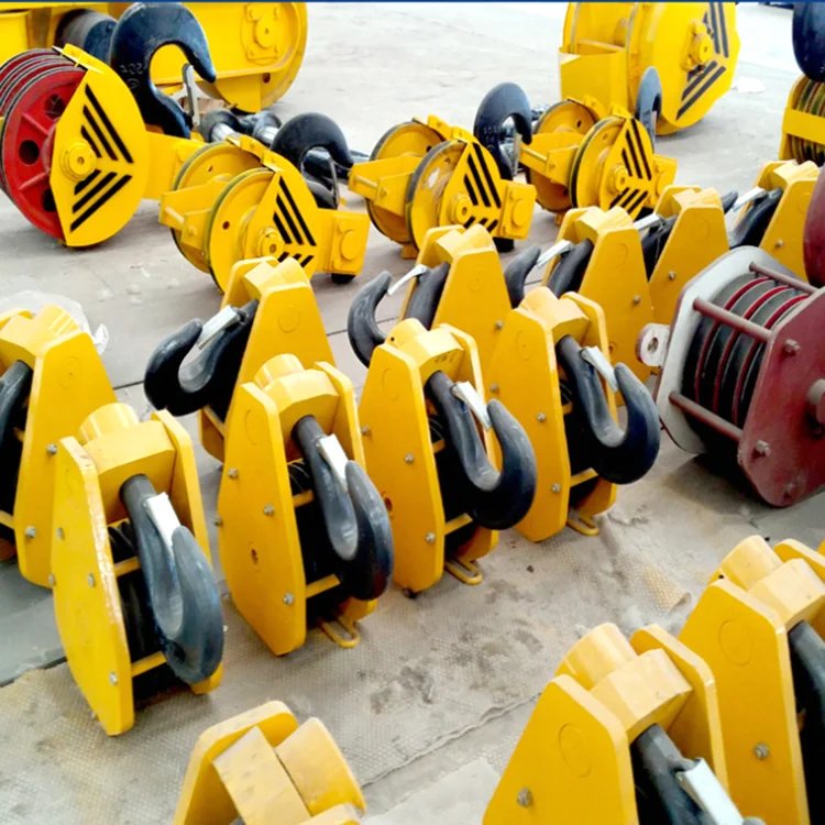 20 Ton Single Girder Overhead Crane Hook with Latch Lock