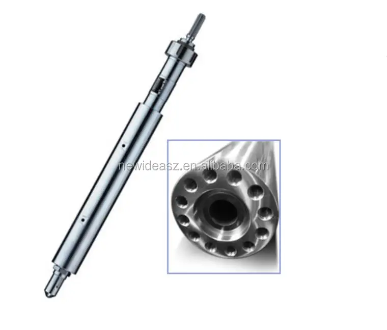 Bimetallic TMC Injection Molding Machine Screw Barrel