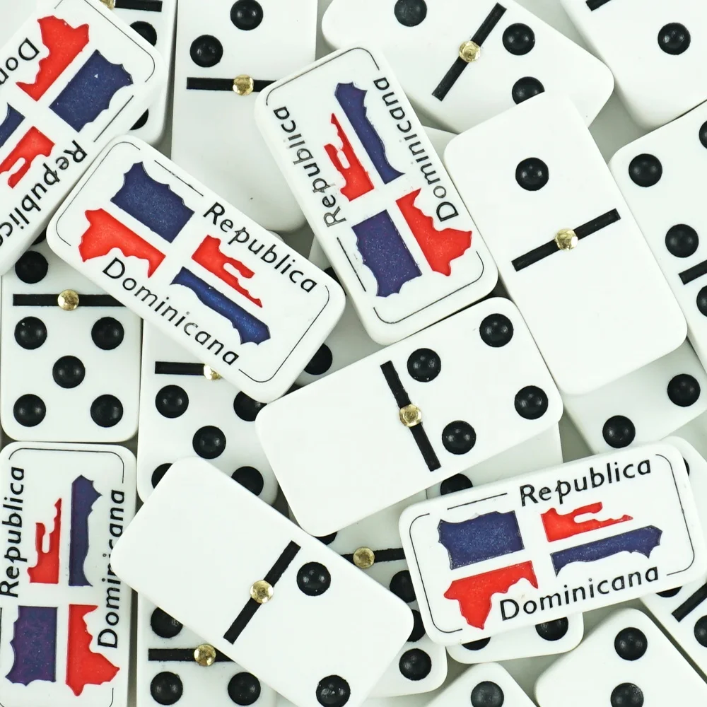 Custom Wooden Double Six Domino Set & Box for Professional Play - OEM