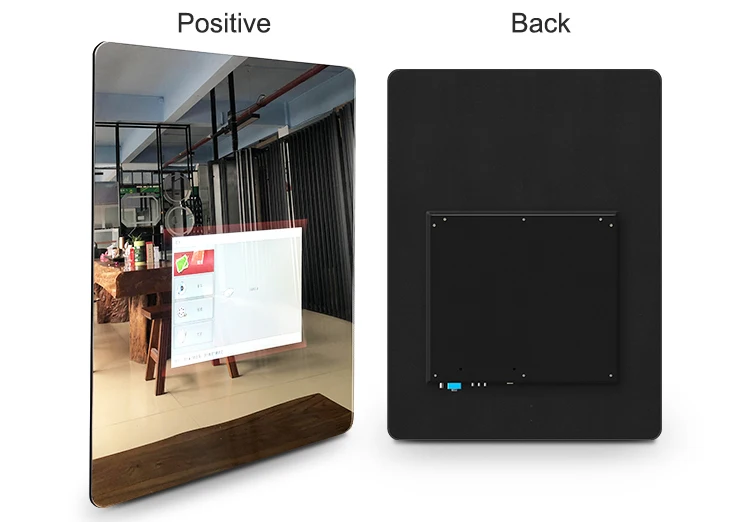 Magic Mirror LED Glass TV - Perfect for Bathroom & Barbershop