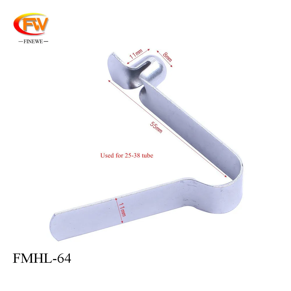 Manufacture V Shape Pole Push Button Spring Clip for 28-35mm Aluminium ...