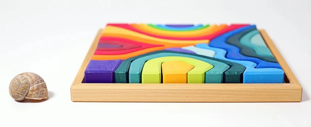 Wooden Rainbow Blocks Natural,Giant Rainbow Blocks Set - Buy Wooden ...