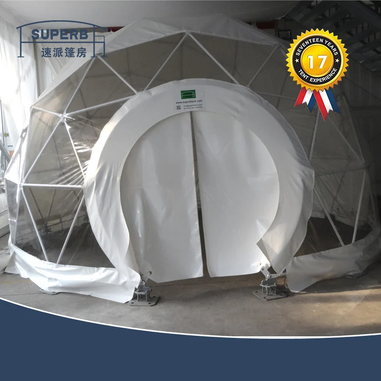 Diameter 3.6m To 100m Tpu Wonderful Rigid Wall Round Dome Tent For ...