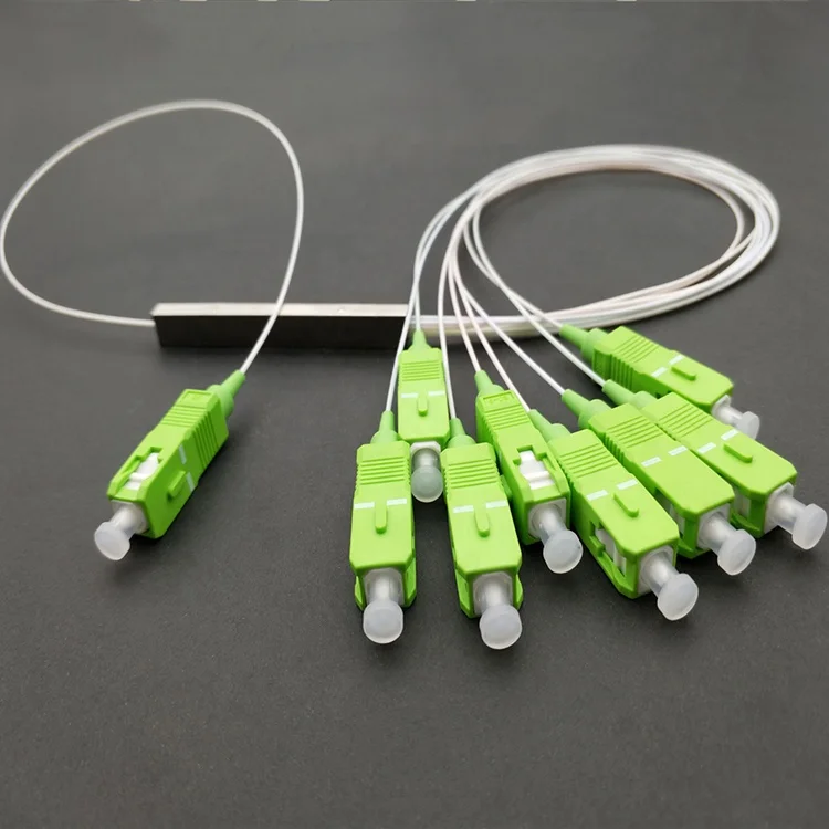 1x8 Mini Plc Splitter Single Mode Sc Connector Mini-module Plc Splitter ...