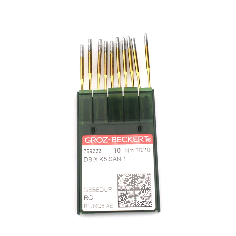Groz Beckert Dbxk5 SAN1 Gold Needles for Embroidery Machines