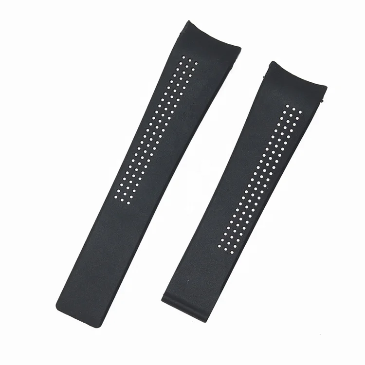 Factory Manufacturer 20mm 22mm Silicone Rubber Wrist Watch Strap - Buy ...
