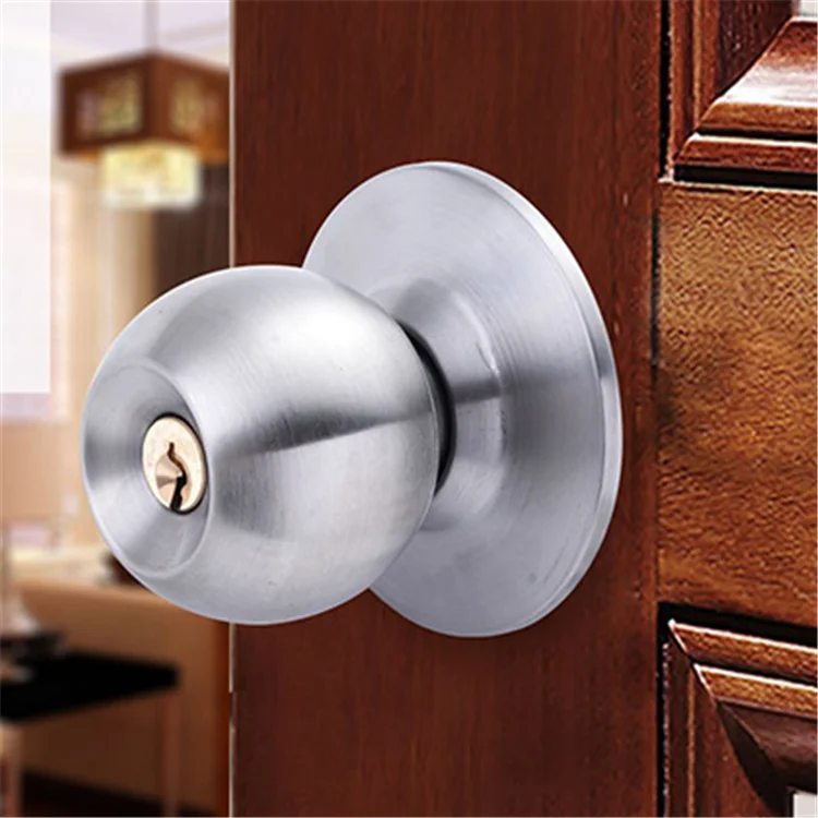 Ab Surface Treatment Door Cylinder Lock Stainless Steel Round Door Lock ...