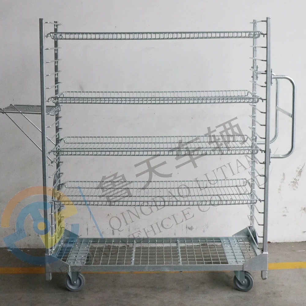 Multipurpose Steel Electric Order Picking Carts for Warehouses