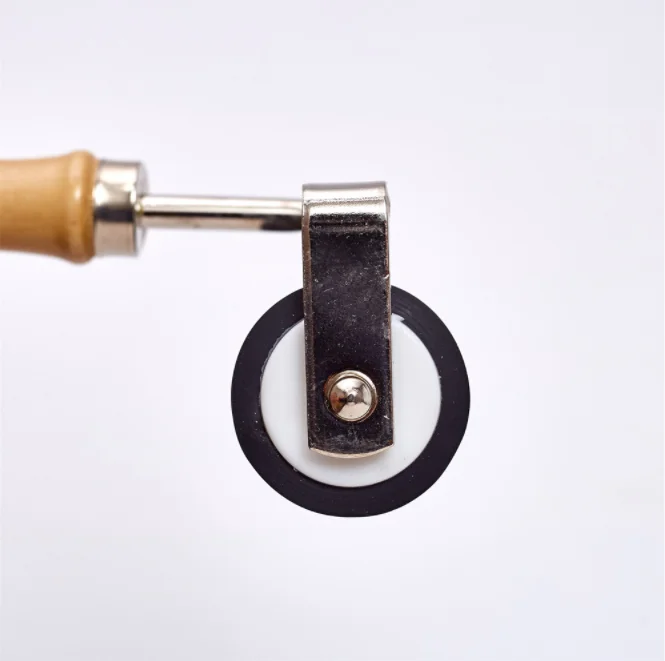 10cm Rubber Clay Roller with Wooden Handle - Cpatrick Art Tools