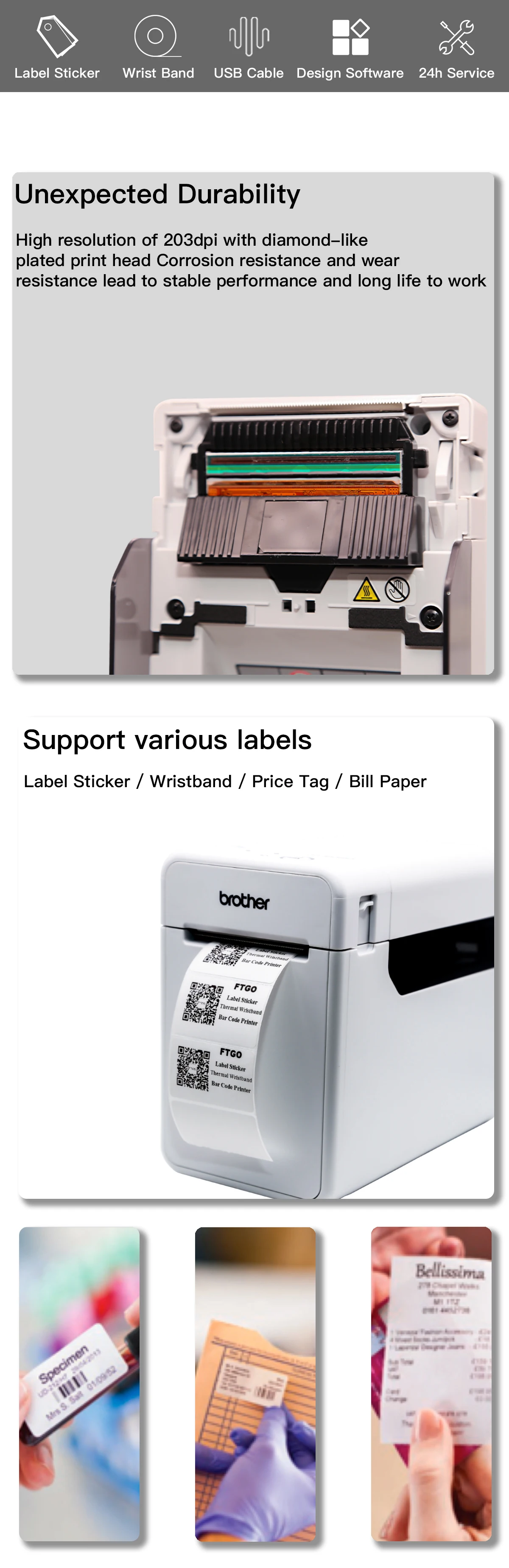 Brother Thermal Printer Label Printer - Buy Brother Label Printer ...