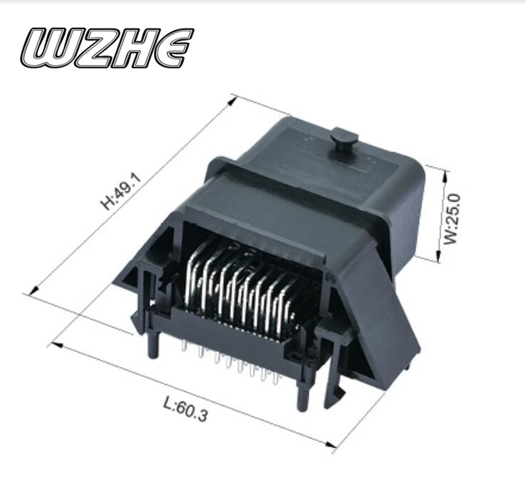 64319-1211 0643340100 Male 32 Pin Female Waterproof Automotive Molex ...