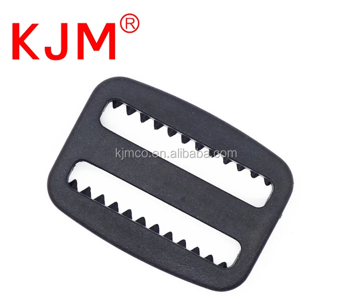 High Plastic Webbing Non-slip Slide Tri-glide With Teeth Belt Buckle ...