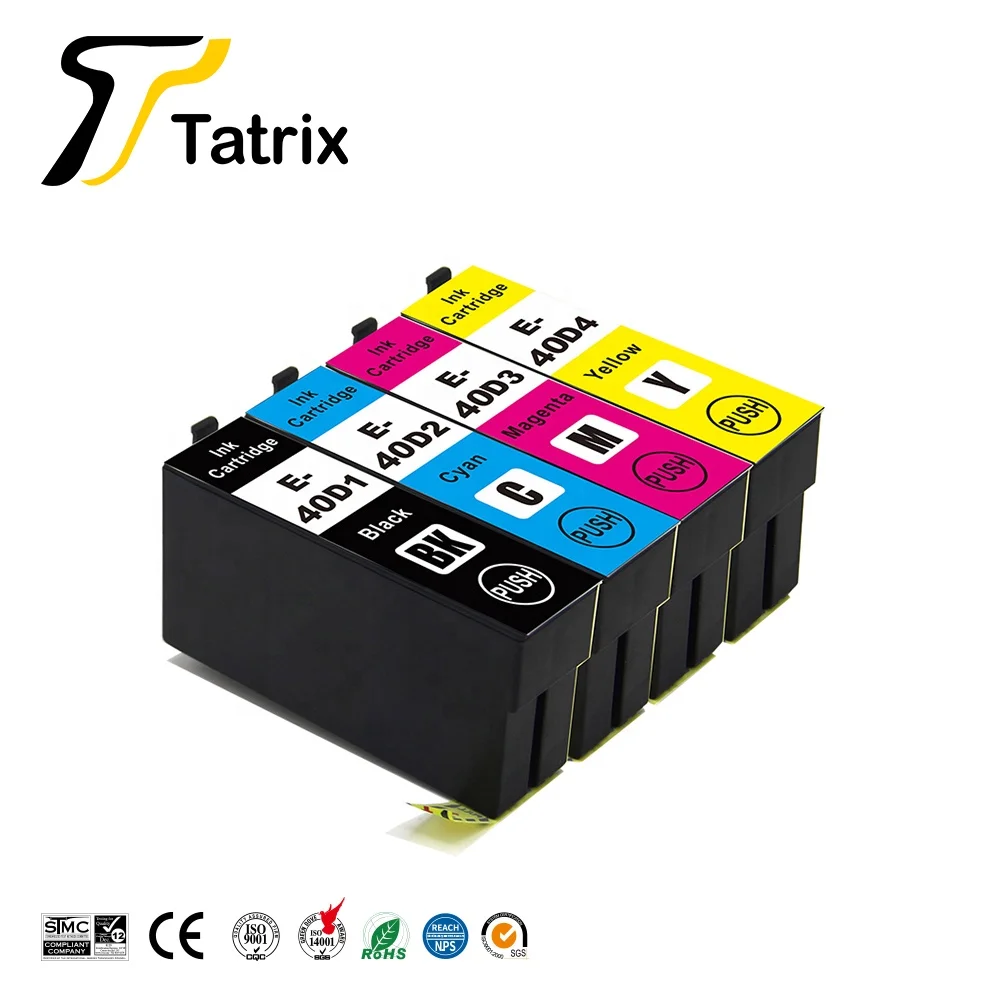 Tatrix T40d T40d1 T40d2 T40d3 T40d4 Premium Color Compatible Printer ...